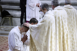 New priests' ordination ceremony at St Peter Basilica Pope Franc